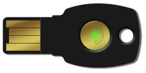 SafeKey/Classic (NFC-A): USB-A & NFC Security Key for Strong Authentication